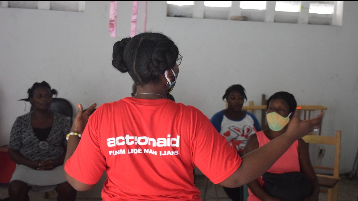 ActionAid stands in solidarity with the people of Haiti